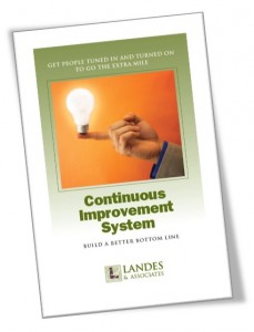 Continuous Improvement System | Les Landes, Landes and Associates